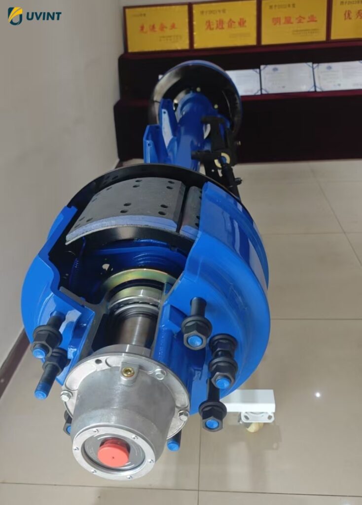 Oil Lubrication Semi Trailer Axle